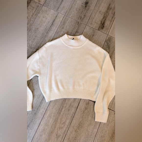 Divided | Sweaters | Divided Brand Pretty Cream Color Cropped Sweater ...